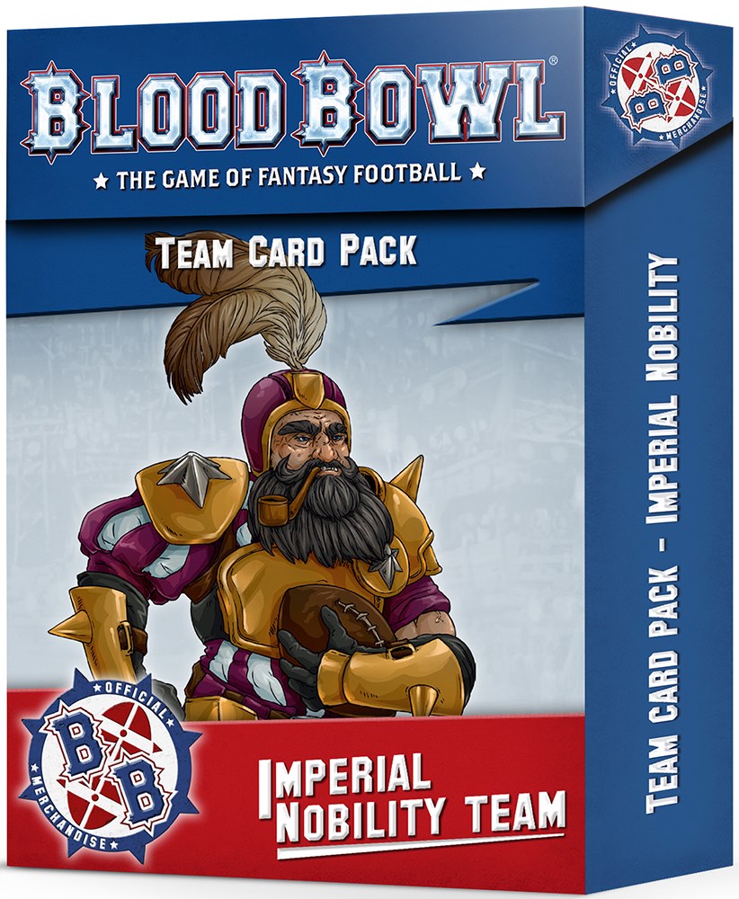 Blood Bowl Cards Imperial Nobility Team - Gamezone.no