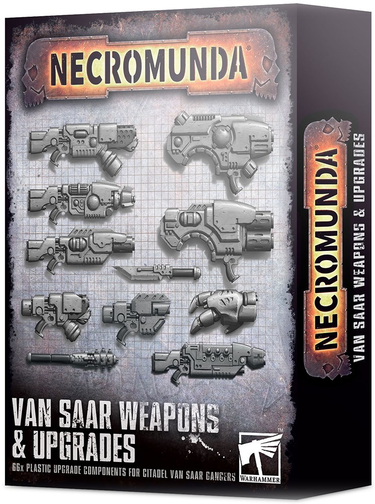 Necromunda Van Saar Weapon & Upgrades - Gamezone.no
