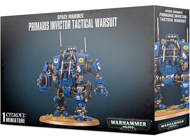 Space Marines Primaris Invictor Tactical Tactical Warsuit - Warhammer ...