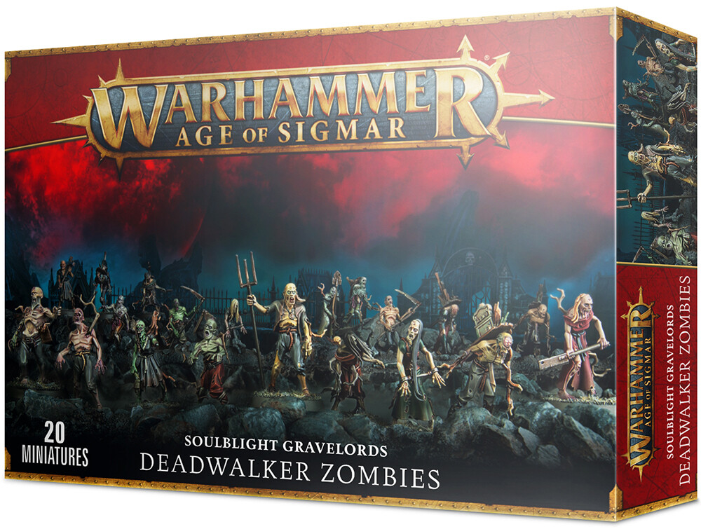 Soulblight Gravelords Deadwalker Zombies Warhammer Age of Sigmar - Gamezone.no