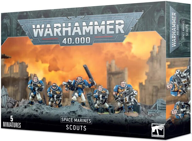 Space Marines Scouts Warhammer 40K - Gamezone.no