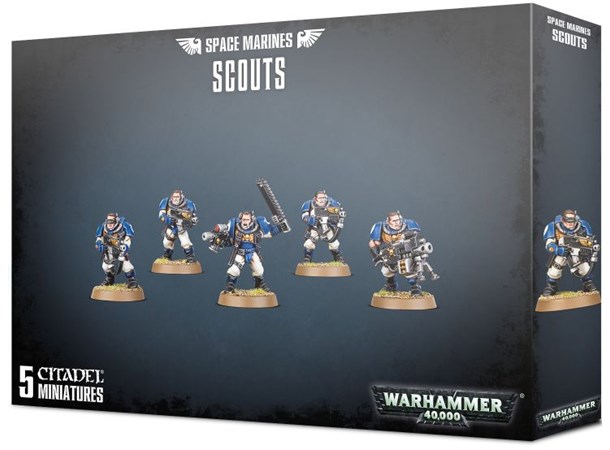 Space Marines Scouts Warhammer 40K - Gamezone.no