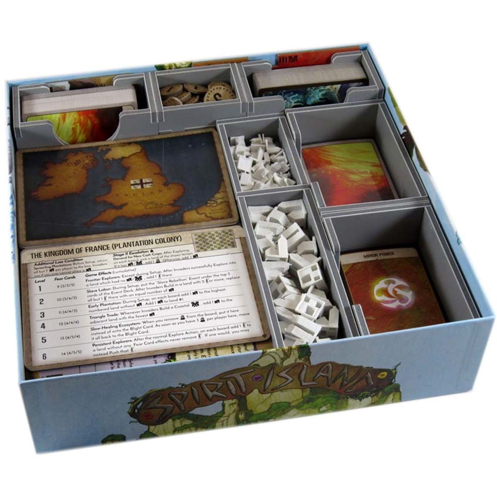 Spirit Island Insert (Folded Space) Få system i spillboksen - Gamezone.no