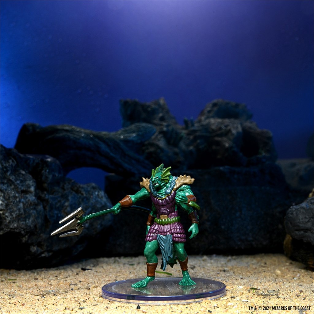 D&D Figur Icons Sahuagin Warband Dungeons & Dragons Icons of the Realms ...