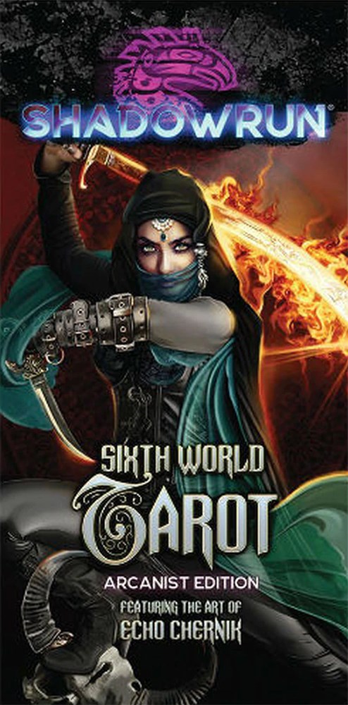 Shadowrun 6th Edition Tarot Arcanist Ed Sixth World - Tarot Deck ...