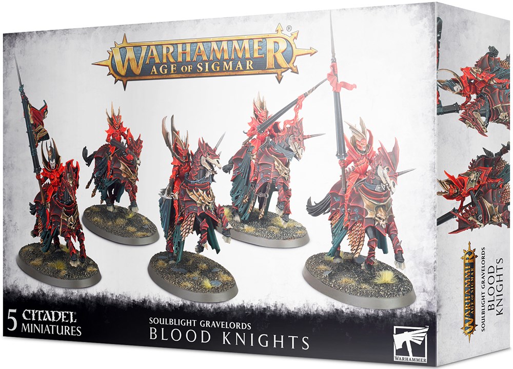 Soulblight Gravelords Blood Knights Warhammer Age of Sigmar - Gamezone.no