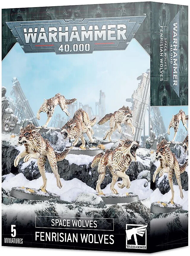 Space Wolves Fenrisian Wolves Warhammer 40K - Gamezone.no