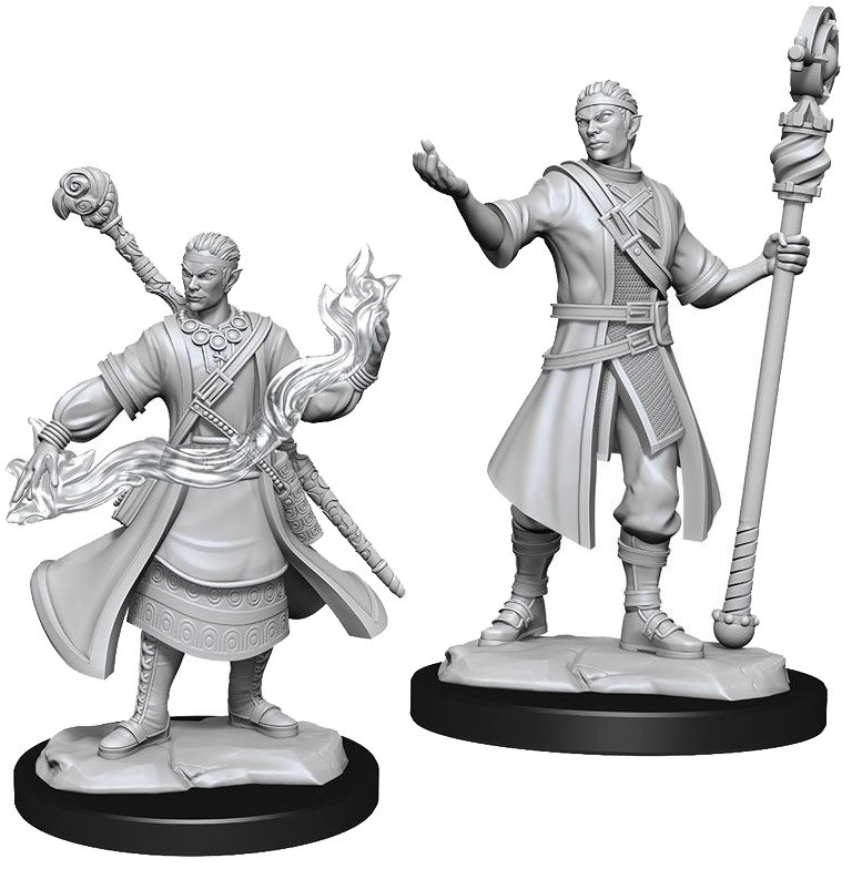 D&D Figur Nolzur Half-Elf Wizard Male Nolzur's Marvelous Miniatures ...