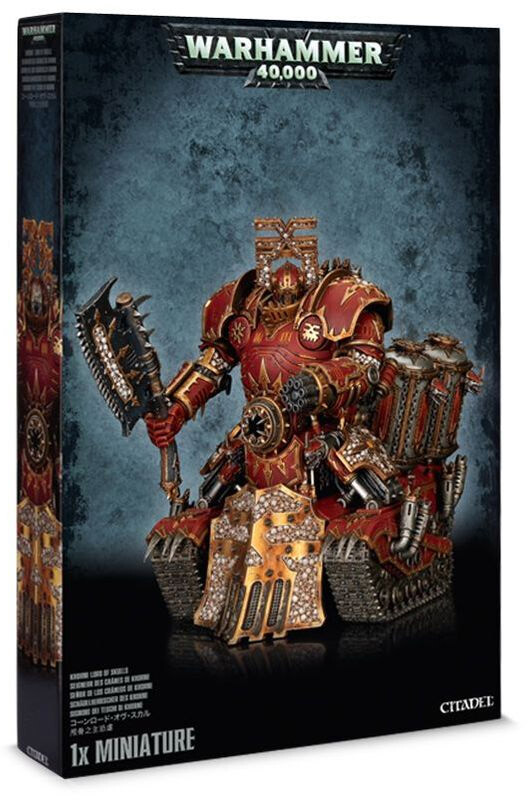 Chaos Space Marines Khorne Lord Skulls Warhammer 40K - Gamezone.no