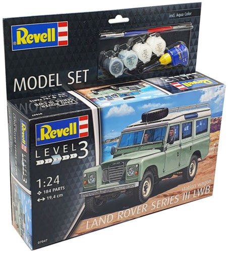 Land Rover Series III Model Starter Set Revell 1:24 Byggesett - Gamezone.no