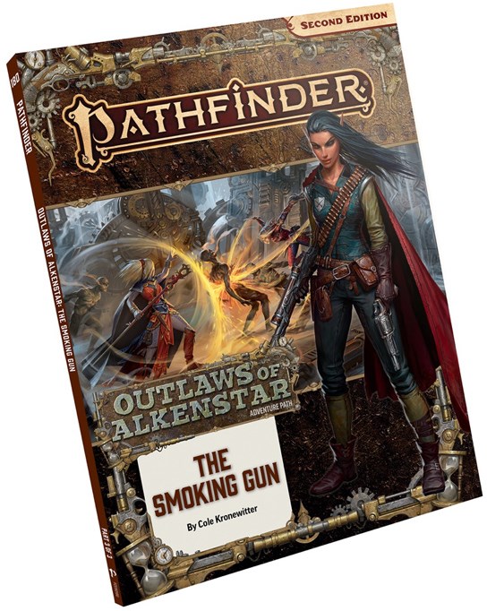 Pathfinder RPG Outlaws of Alkenstar Vol3 Smoking Gun Adventure Path ...