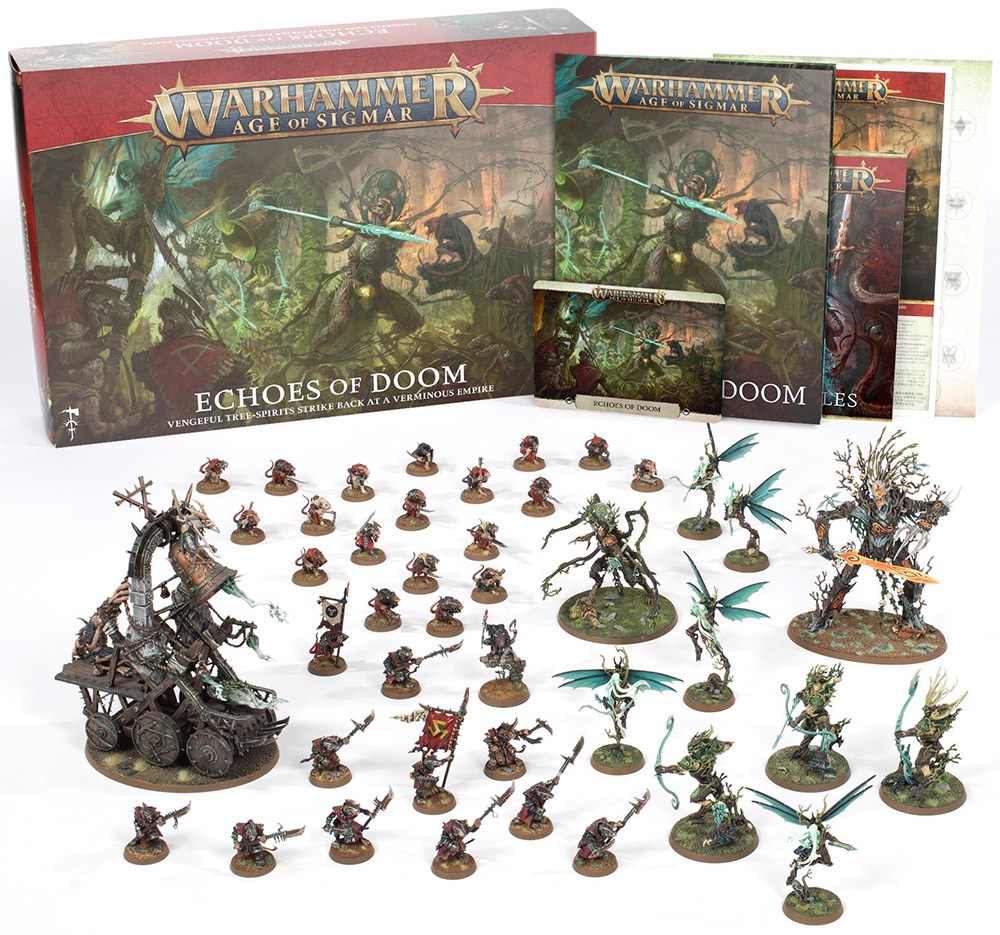 Age of Sigmar Echoes of Doom Battle Box Sylvaneth vs Skaven - Gamezone.no