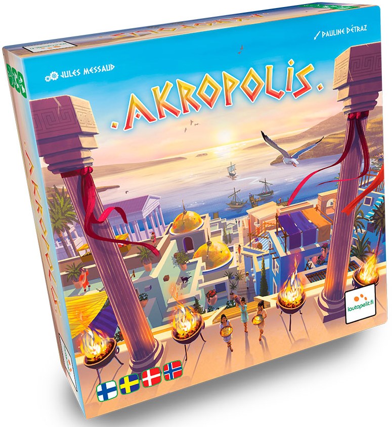 Akropolis Brettspill Norsk utgave - Gamezone.no