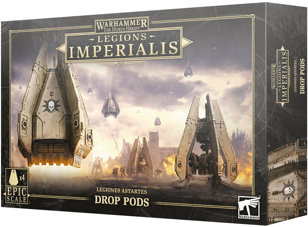 Legiones Astartes Drop Pods The Horus Heresy - Legions Imperialis ...