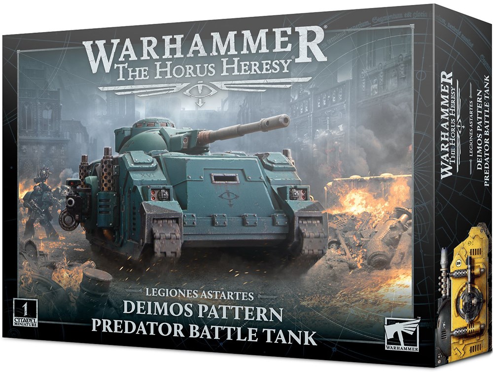 Legiones Deimos Predator Battle Tank Horus Heresy - Legiones Astartes ...