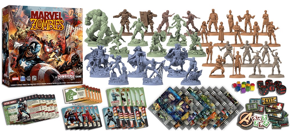 Marvel Zombies Core Box A Zombicide Game - Gamezone.no