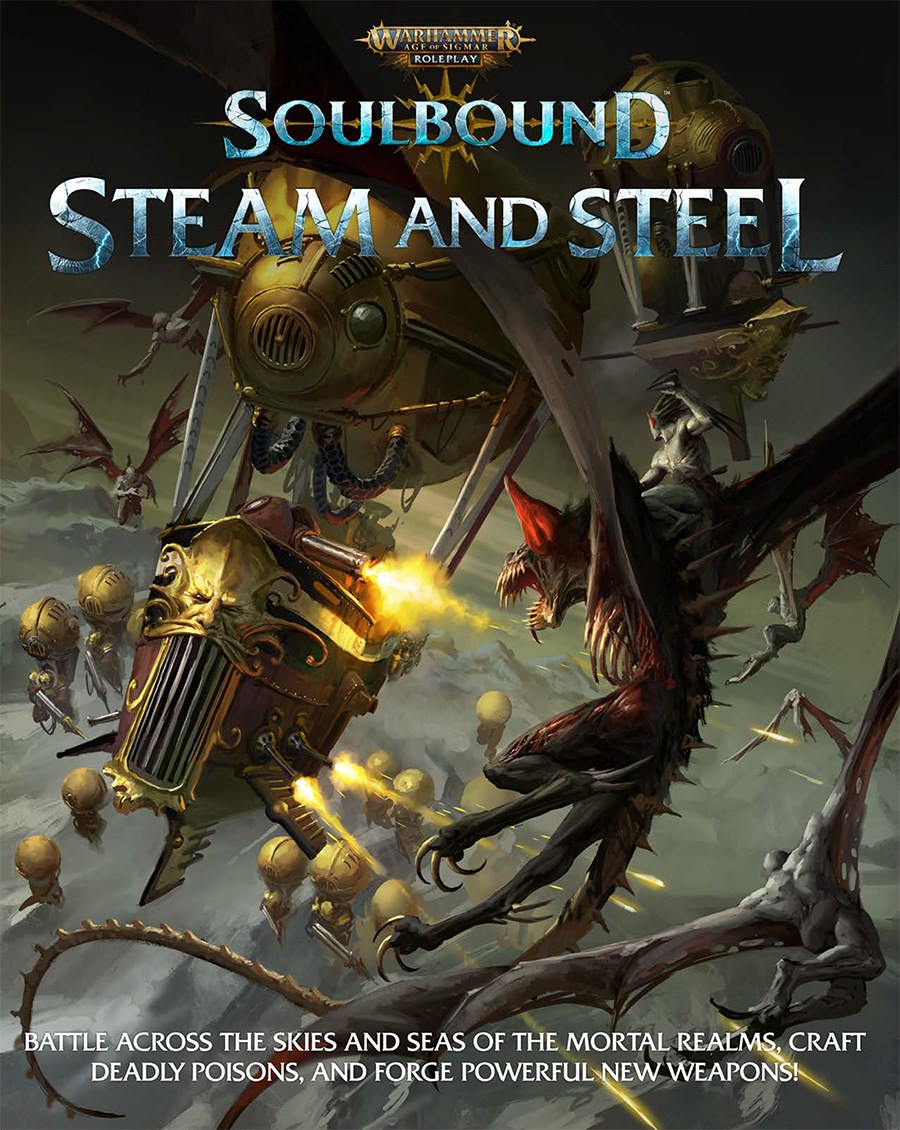 Warhammer RPG Soulbound Steam and Steel Age of Sigmar - Gamezone.no