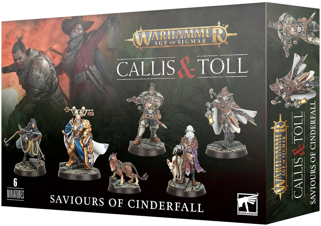 Callis & Toll Saviours of Cinderfall Warhammer Age of Sigmar - Gamezone.no