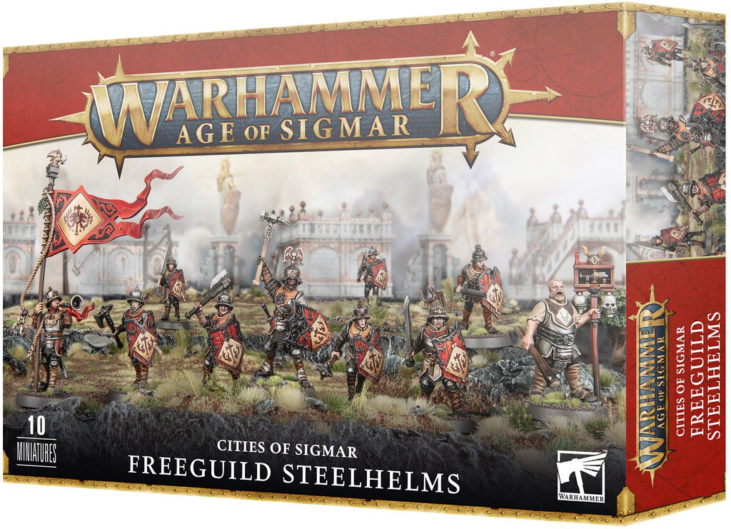 Cities of Sigmar Freeguild Steelhelms Warhammer Age of Sigmar - Gamezone.no