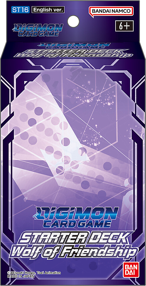 Digimon TCG Starter Deck Wolf Friendship Digimon Card Game - ST-16 ...