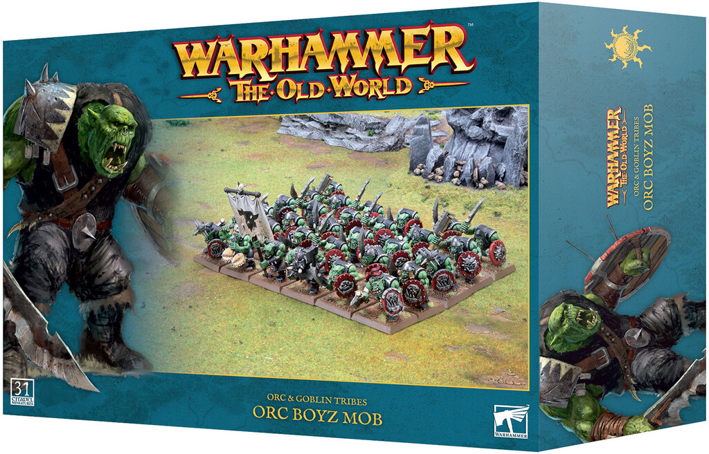 Orc & Goblin Tribes Orc Boyz Mob Warhammer The Old World - Gamezone.no