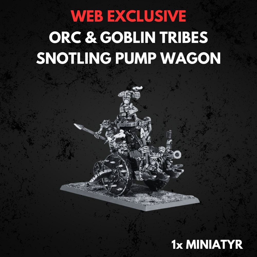 Orc & Goblin Tribes Snotling Pump Wagon Warhammer The Old World ...
