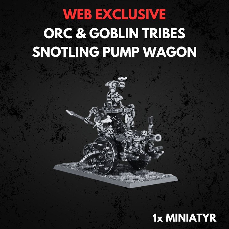 Orc & Goblin Tribes Snotling Pump Wagon Warhammer The Old World ...