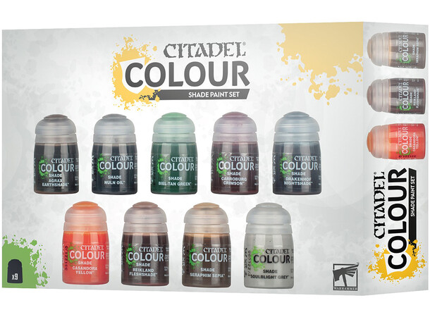 Citadel Colour Shade Paint Set - Gamezone.no