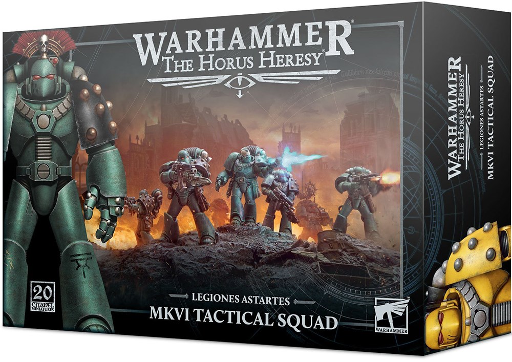 Legiones MKVI Tactical Squad Horus Heresy - Legiones Astartes - Gamezone.no
