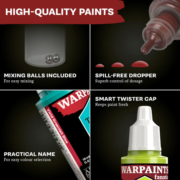 Warpaints Fanatic Mega Paint Set The Army Painter - Gamezone.no