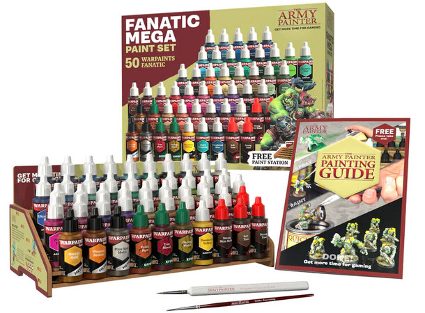 Warpaints Fanatic Mega Paint Set The Army Painter - Gamezone.no