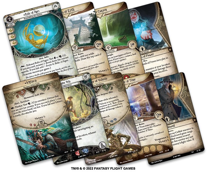 Arkham Horror TCG Forgotten Age Campaign Utvidelse Arkham Horror The ...