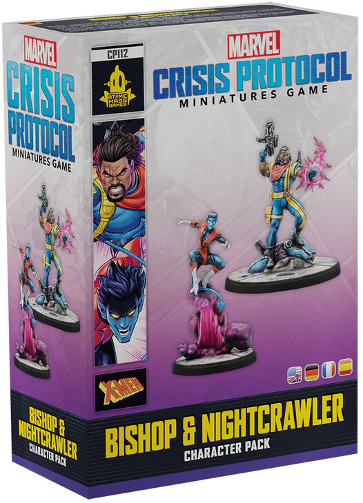 Marvel Crisis Protocol Bishop/Nightcrawl Utvidelse til Marvel Crisis ...
