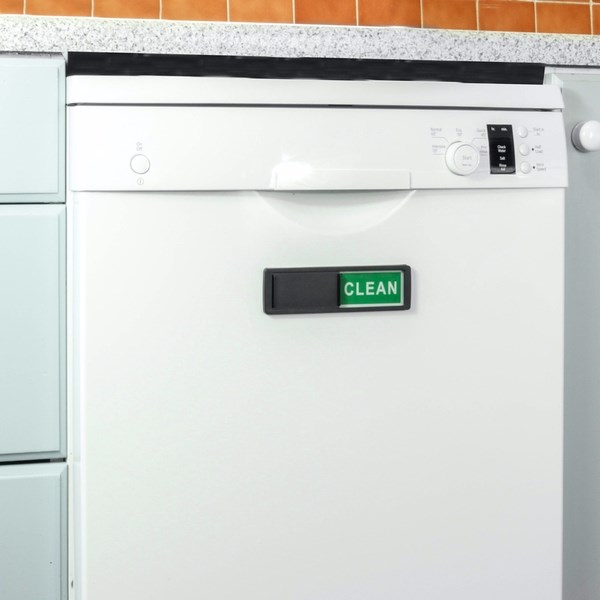 Oppvaskmaskin Skilt Dirty/Clean Sort - Gamezone.no