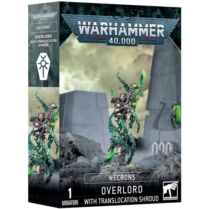 Necrons Overlord & Translocation Shroud Warhammer 40K - Gamezone.no