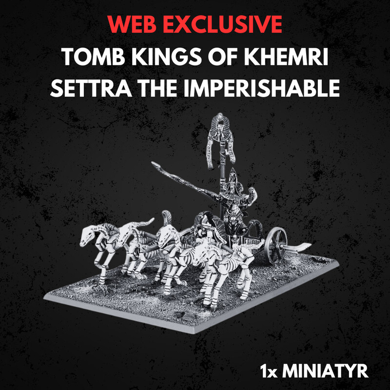 Tomb Kings of Khemri Settra Imperishable Warhammer The Old World ...