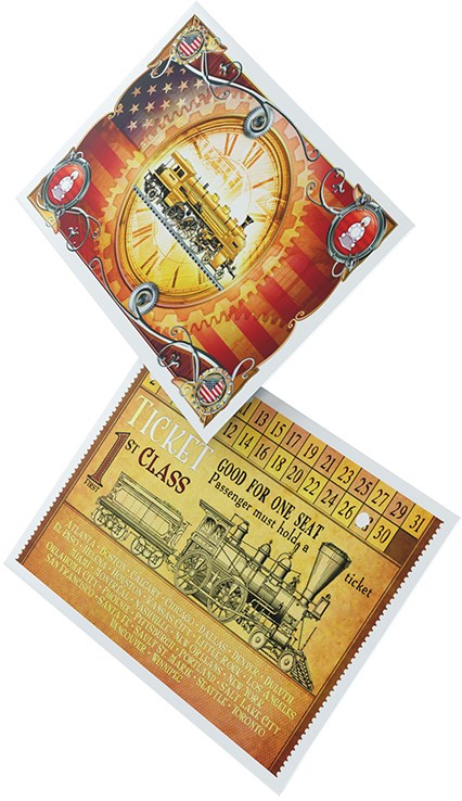 Ticket to Ride Sleeves - 152 stk Offisielle kortbeskyttere - Gamezone.no