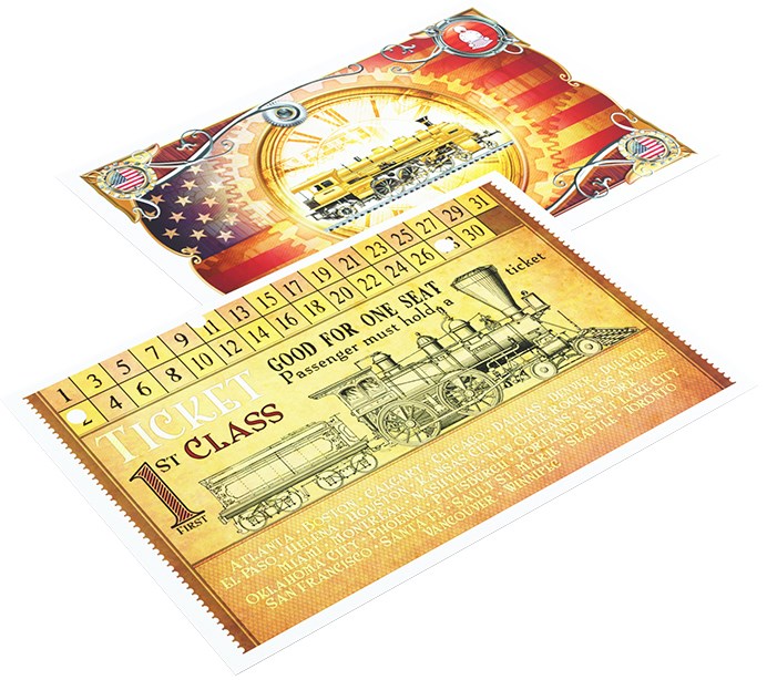 Ticket to Ride Sleeves - 152 stk Offisielle kortbeskyttere - Gamezone.no