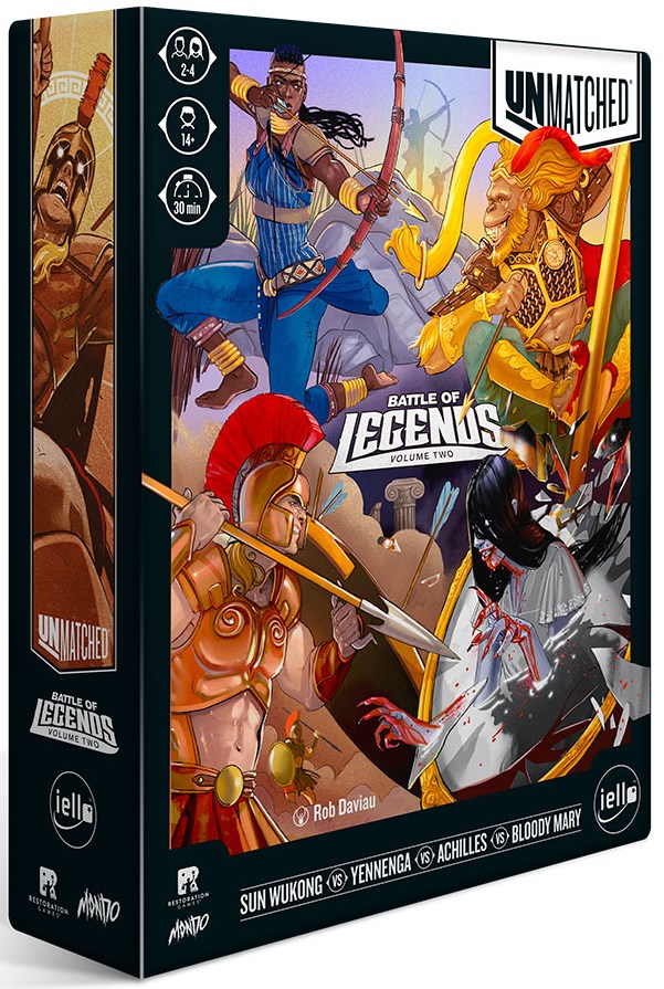 Unmatched Volume Two Brettspill Battle of Legends - Gamezone.no