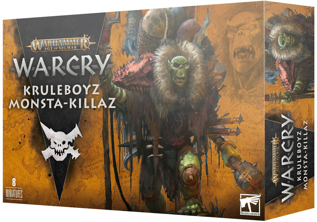 Warcry Warband Kruleboyz Monsta-Killaz Warhammer Age of Sigmar ...