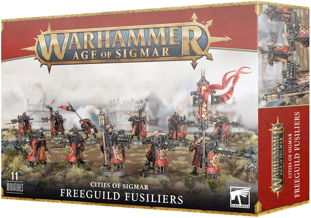 Cities of Sigmar Freeguild Fusiliers Warhammer Age of Sigmar - Gamezone.no