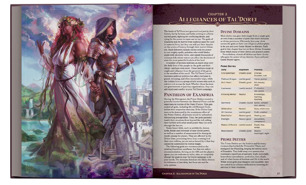 D&D 5E Suppl. Tal Dorei Reborn - Gamezone.no