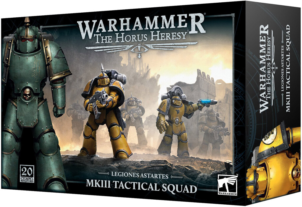 Legiones MKIII Tactical Squad Horus Heresy - Legiones Astartes ...