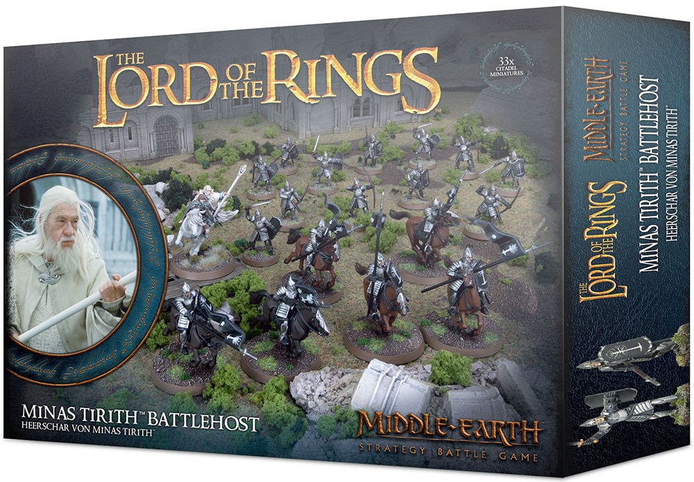 Lord of the Rings Minas Tirith Battlehos Middle-earth Strategy Battle ...