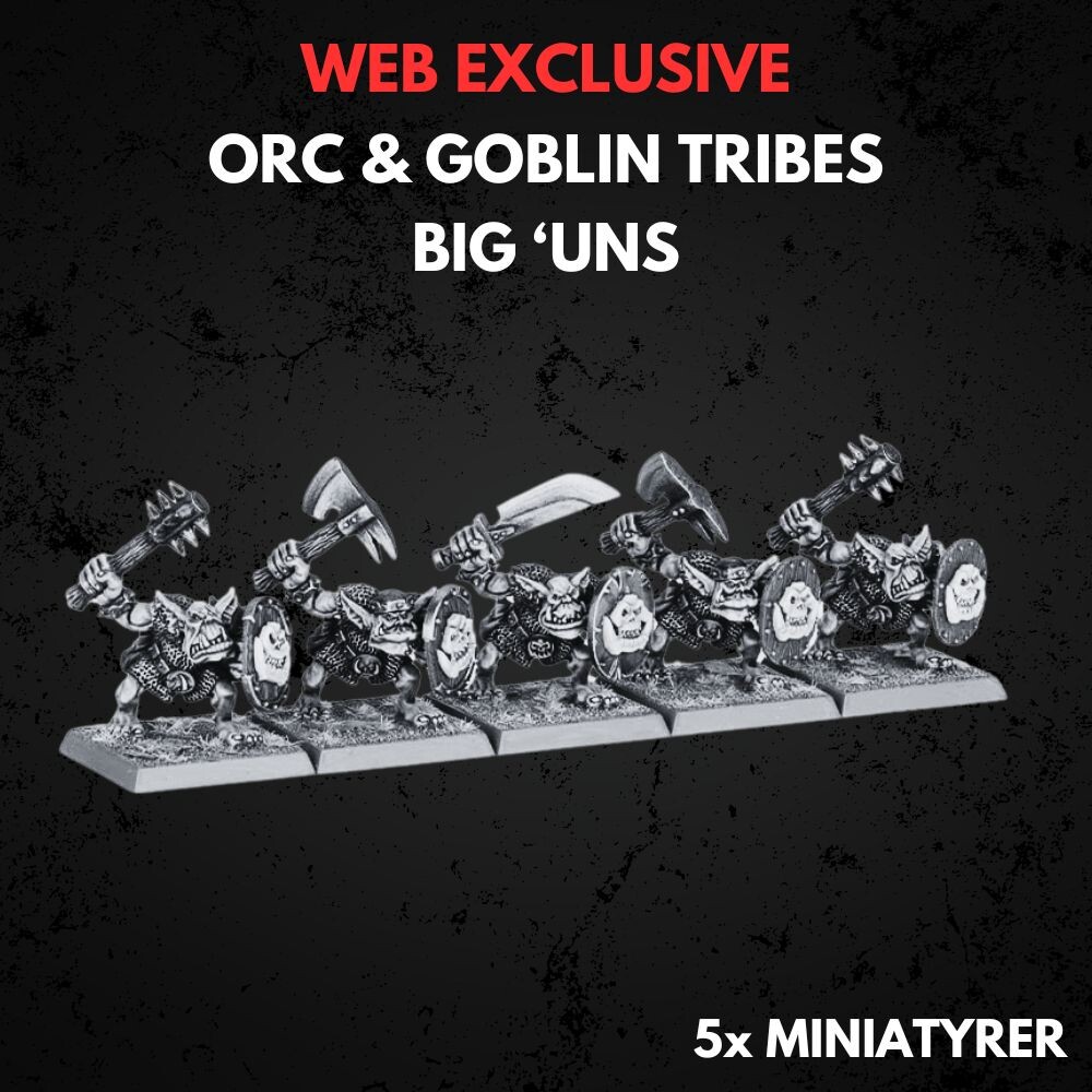 Orc & Goblin Tribes Big Uns Warhammer The Old World - Gamezone.no