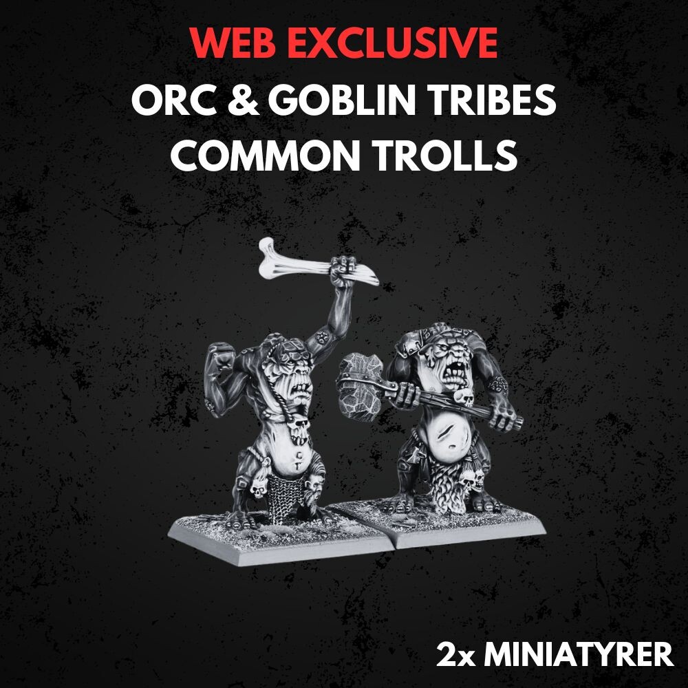 Orc & Goblin Tribes Common Trolls Warhammer The Old World - Gamezone.no