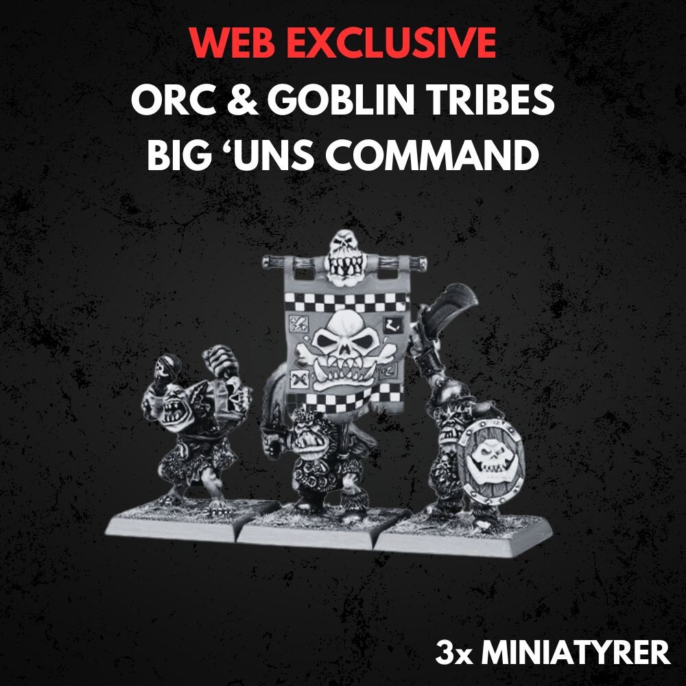 Orc & Goblin Tribes Big Uns Command Warhammer The Old World - Gamezone.no
