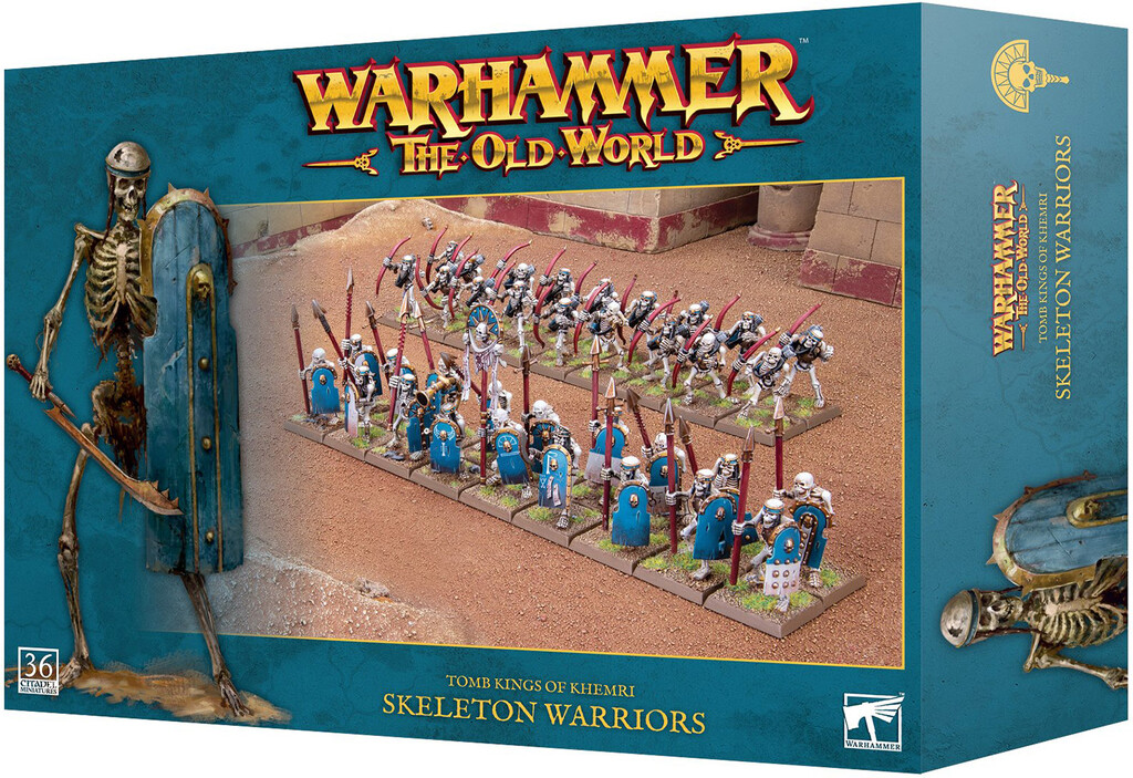 Tomb Kings of Khemri Skeleton Warriors Warhammer The Old World ...