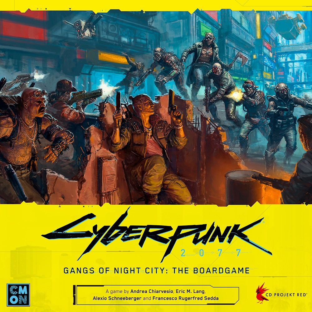 Cyberpunk 2077 Brettspill Gangs of Night City The Boardgame - Gamezone.no