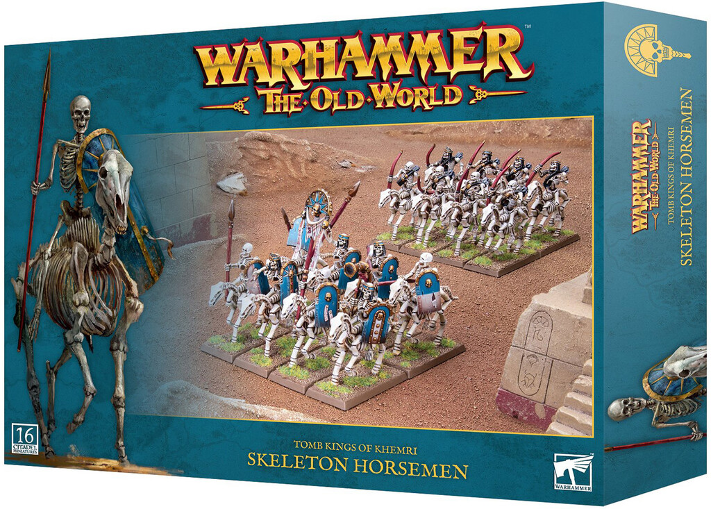 Tomb Kings of Khemri Skeleton Horsemen Warhammer The Old World ...